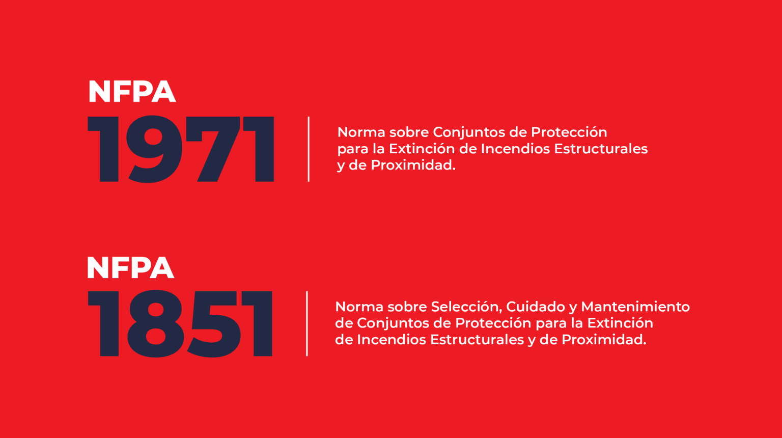 NFPA 1851-2020 | Criterios de Selección de EPP Estructural